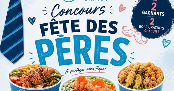 Concours Gagnez 2 bols Le Poké Station! | Concours en ligne Québec